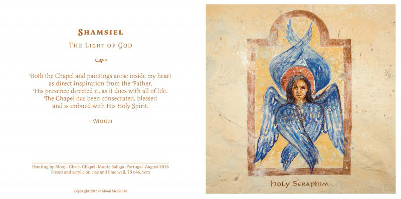 Holy Seraphim - Set of 4 Cards - Mooji Sangha Shop