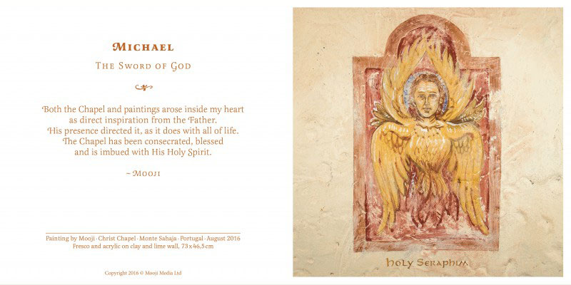 Holy Seraphim - Set of 4 Cards - Mooji Sangha Shop